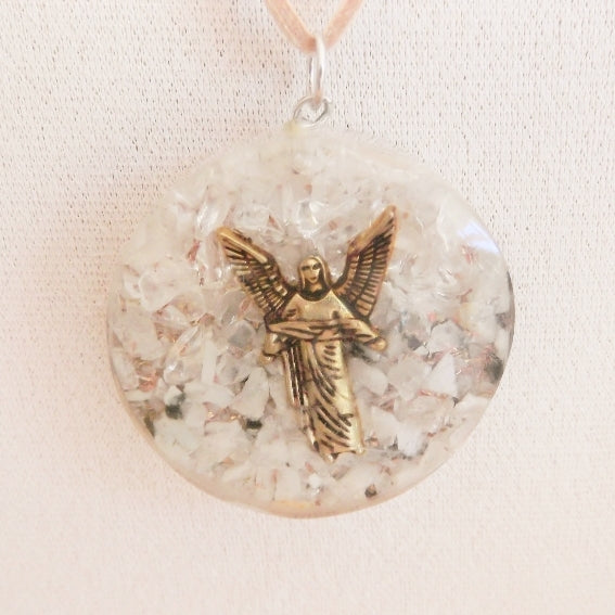 Orgonite Guardian Angel Pendant – Serenity Gifts